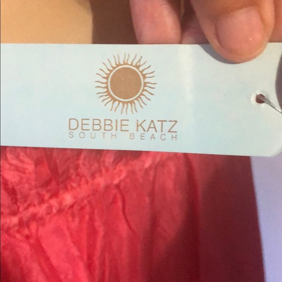 Debbie Katz | Dresses | Debbie Katz Silk Xs Maxi Dress Beach Boho Tie ...